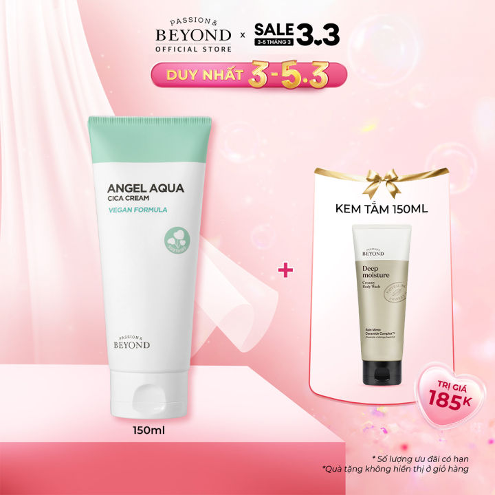 Kem dưỡng Phục hồi & Tiêu Nhiệt Beyond Angel Aqua Cica Cream 150ml | Lazada.vn