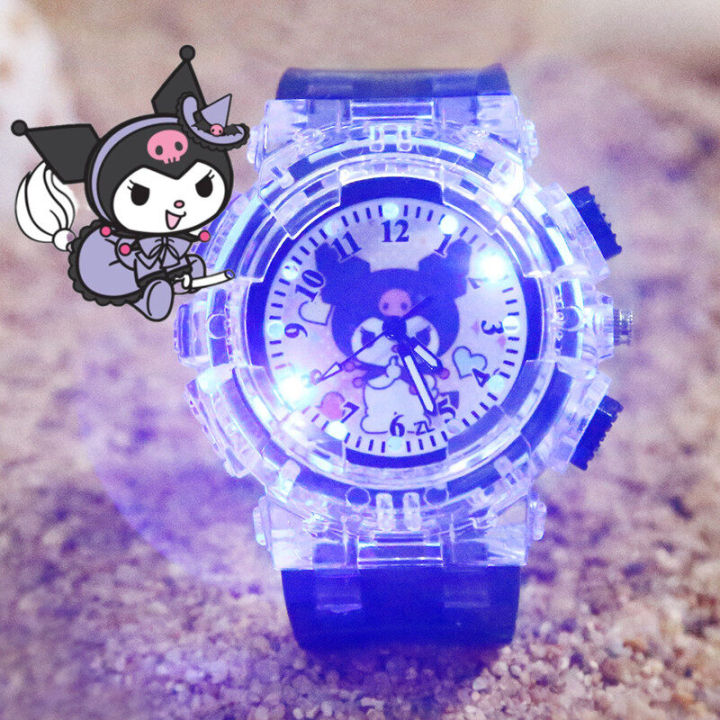 sanhe Cartoon Flash Light Kids Watches Kawaii Sanrioed Anime My Melody ...
