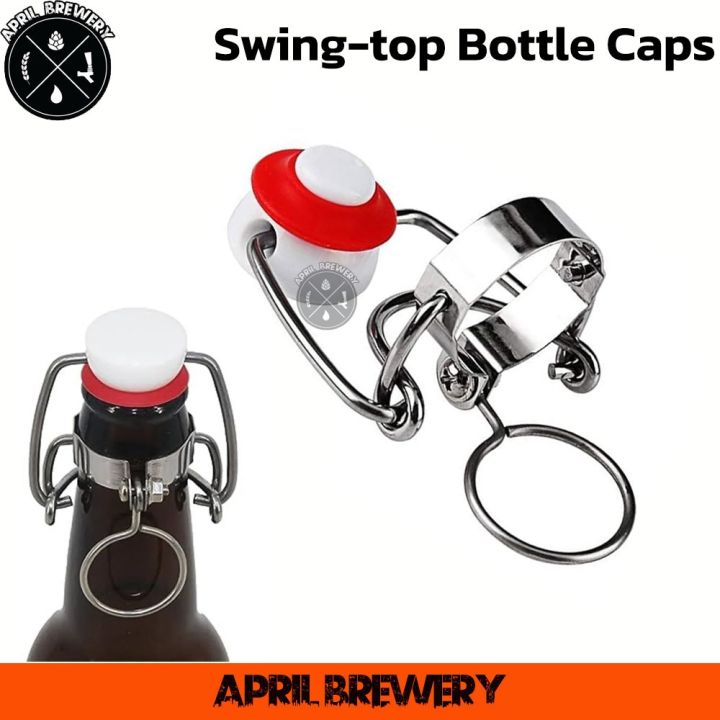 ฝา Swing cap จุกปิดขวด Swing Top Beer Bottle Caps จุกปิดขวดไวน์ เบียร์ ...