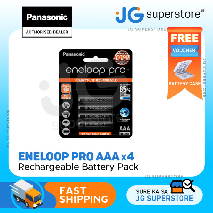 Panasonic Eneloop Pro Bk 4hcce 4bt Rechargeable Battery Aaa Pack Of 4