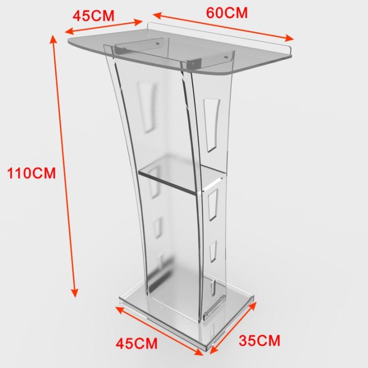 Acrylic podium, podium, podium, detachable welcome platform, conference ...