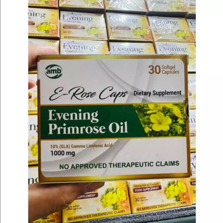E-ROSE EVENING PRIMROSE OIL 1000MG | Lazada PH
