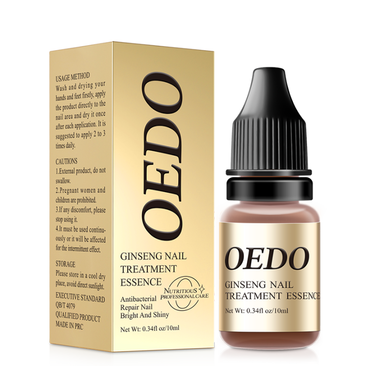 Ginseng Nail Oil Nutrient Solution 10ml Nail Repair Solution gently ...