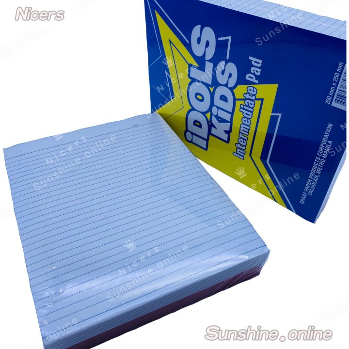 10books iDOLS KIDS Intermediate pad Writing Pad | Lazada PH