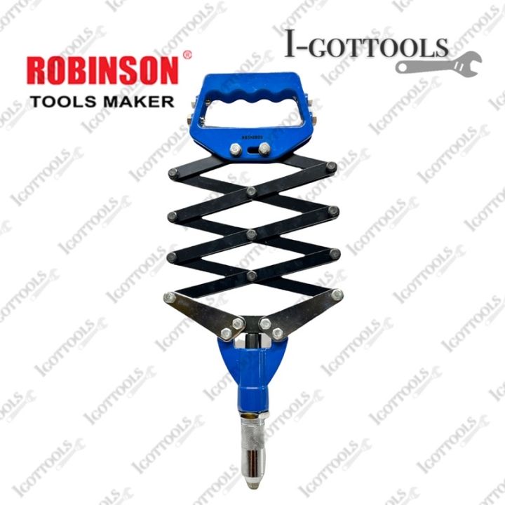 ROBINSON Heavy Duty Scissor Action Riveter / Lazy Tong Folding ...