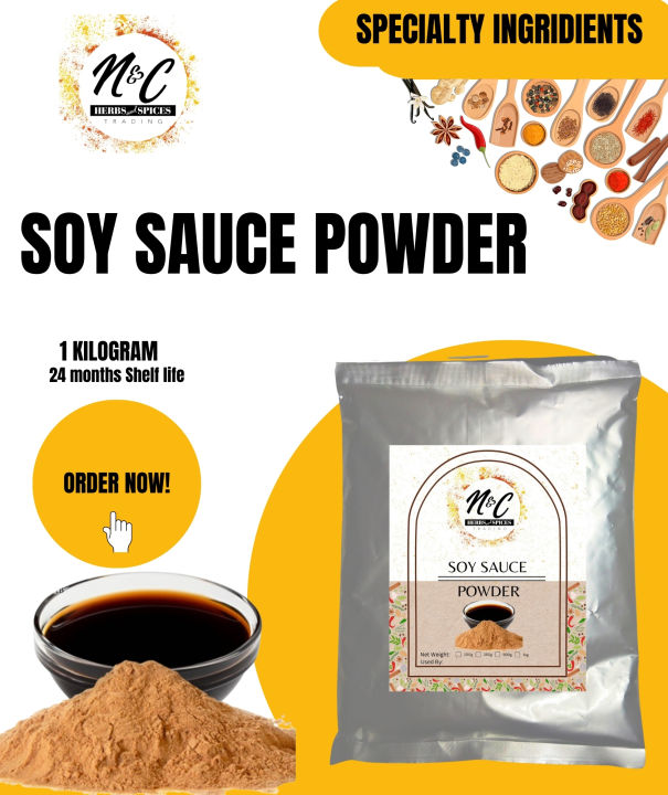 Soy Sauce Powder 1kg Herbs and Spices | Lazada PH