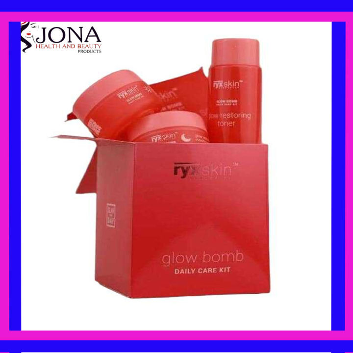 Ryx Skincerity glow bomb daily care kit | Lazada PH