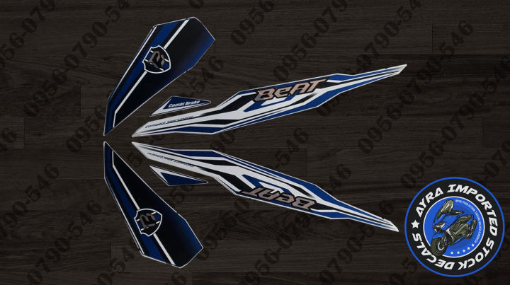 HONDA BEAT Fi V2 110cc #1 Stock Decal/Sticker | Lazada PH