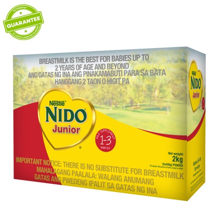 NIDO Junior Advanced Protectus Milk Supplement For Children 1-3 Years ...