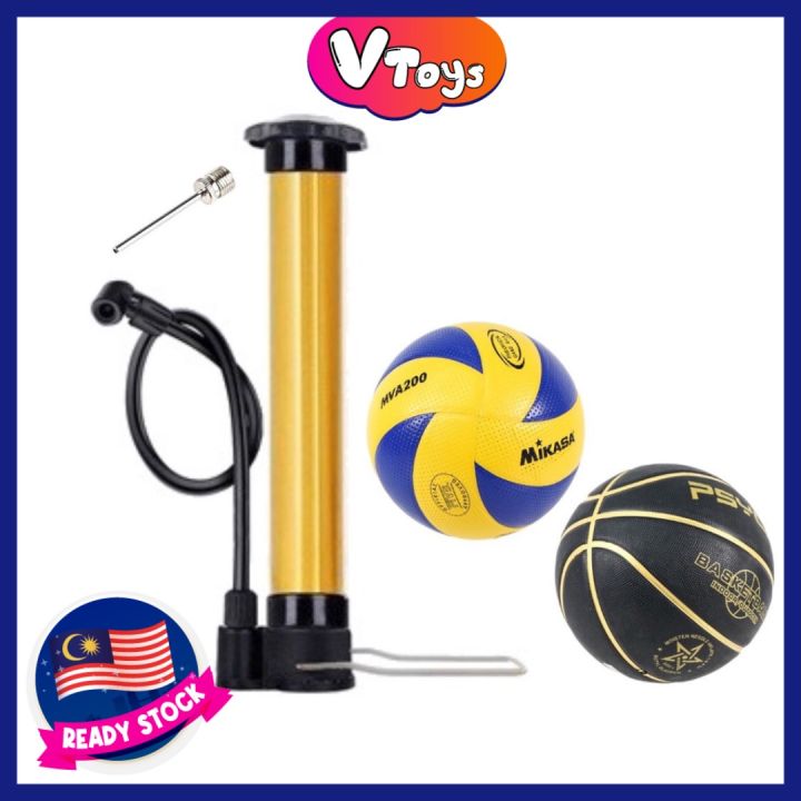 Air Pump Multipurpose Ball Hand Pump Football Basketball Volleyball Air ...