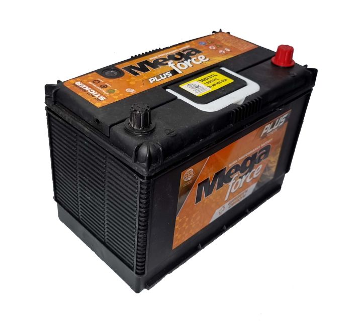 Mega Force Plus 130D31/L Premium Maintenance Free Automotive Battery ...