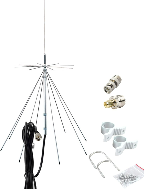 Discone Antennas D3000N/ Diamonds Scanner Antenna/CB UHF VHF Antennas 25-3000MHz for Scanner SDR ...