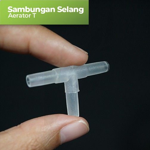 Sambungan Selang T Aerator Aquarium Aquascape Hidroponik Aquaponik ...