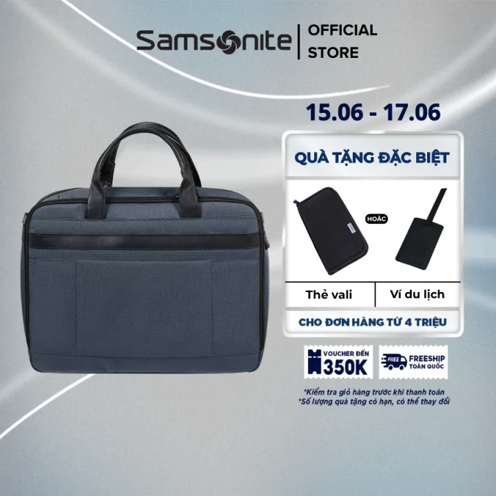 Cặp xách Samsonite XBR 2.0 Bailhandle 15.6in 2C | Lazada.vn