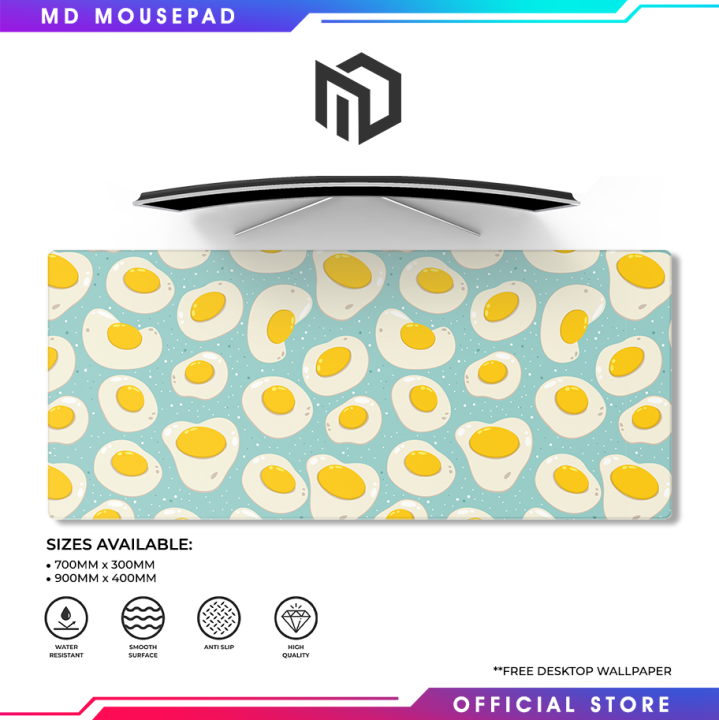 MD Mousepad | Tamago | Extended Mousepad | Large Gaming Mousepad | Long ...