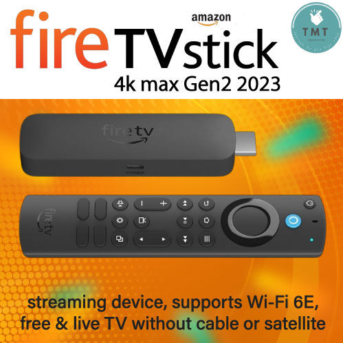 Amazon Fire TV Stick 4K Max 2023 2nd generation , supports Wi-Fi 6E ...