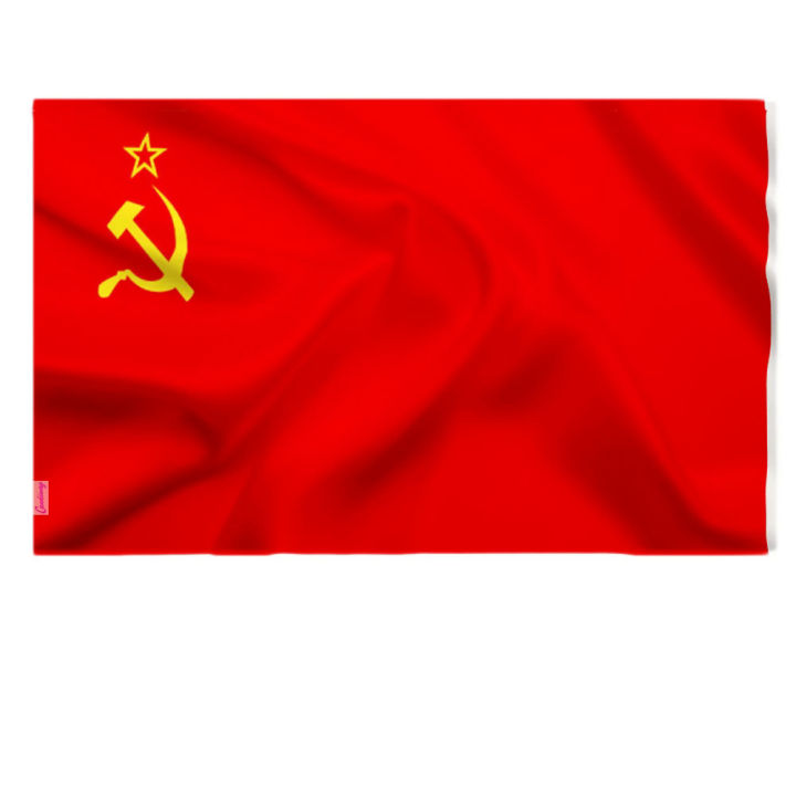 CCCP flag Red revolution Union of Soviet Socialist Republics Indoor ...