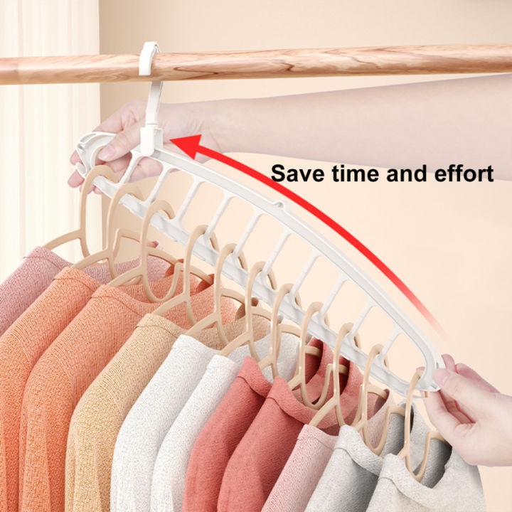 Magic Multi-Port Support Hangers 11 Holes For Clothes Drying Rack ...