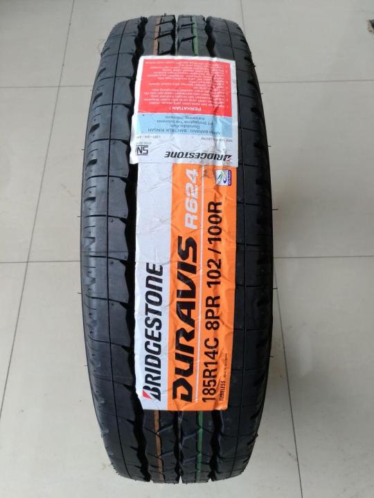 Ban Bridgestone 185 R14 8PR Duravis R624 Ban Mobil L300 ANGKUTAN TRANSPORTASI | Lazada Indonesia