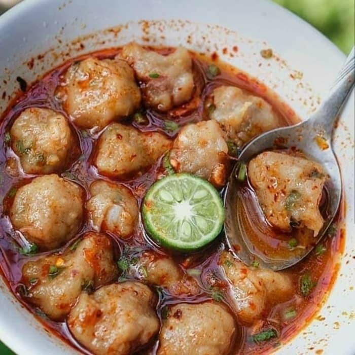 Bakso aci tulang rangu isi 15 butir lengkap bumbu | Lazada