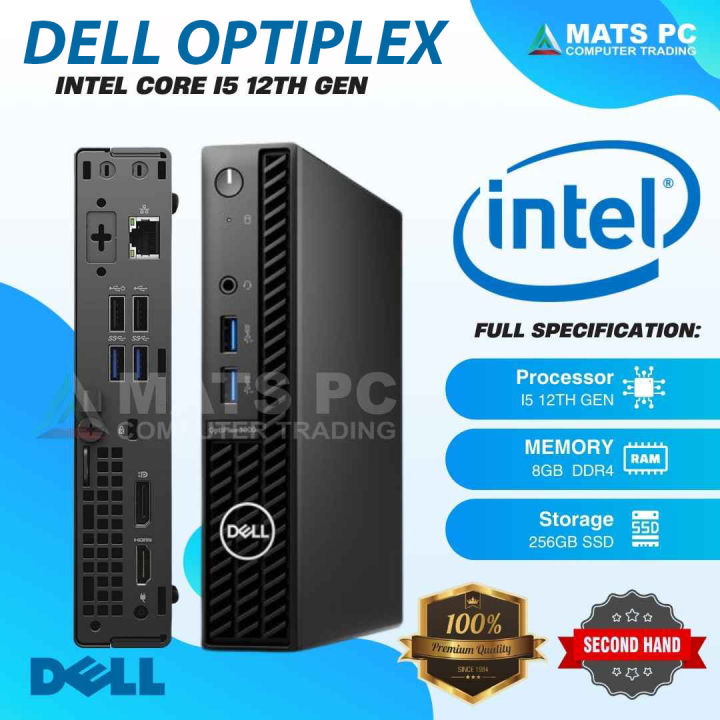 DELL MINI PC I5 12TH GEN 16GB RAM 256GB SSD WIFI READY | Lazada PH