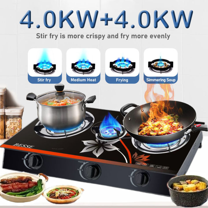 Local shipment burner gas stove butane gas stove set portable stove gas ...