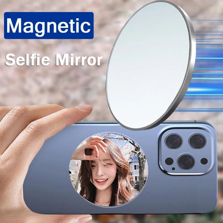 1Set Magnetic Selfie Mirror Back Camera Cell Phone Convex Mirror for ...