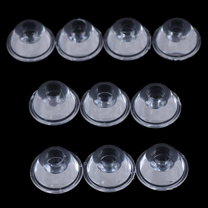 Refreshing 10pcs 20mm 10/30/60/90/120 degree optical glass led lens ...