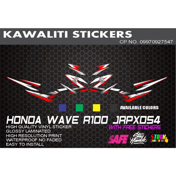 Kawasaki BAJAJ CT100 Stock Sticker Decals | Lazada PH
