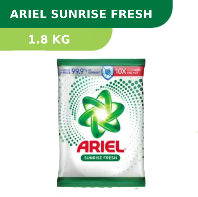 Ariel Sunrise Fresh Powder Detergent 1800 grams | Lazada PH