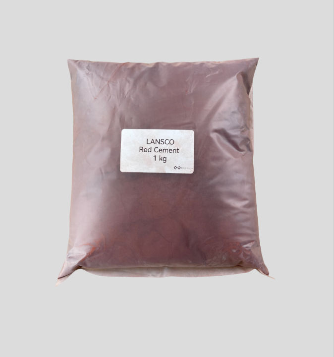 Lansco Red cement ( colored cement, almagre, red iron oxide ) | Lazada PH