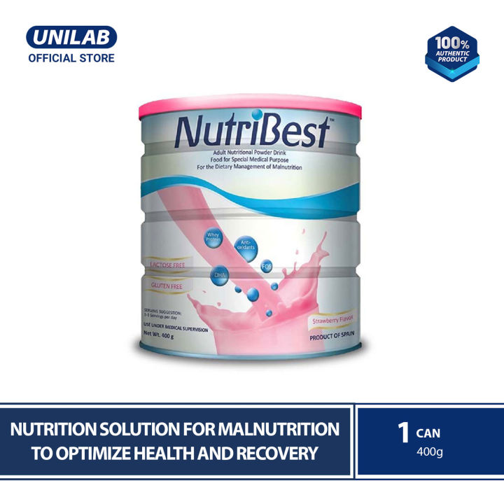 Nutribest Strawberry 400g Can (Nutrition Solution For Malnutrition To ...