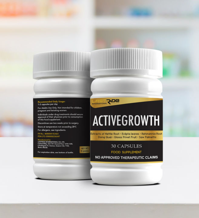 Active Growth : Boosts & replenishes scalp nutrients hair supplement ...