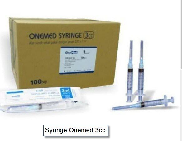 Syringe Spuit Onemed 3cc | Lazada Indonesia