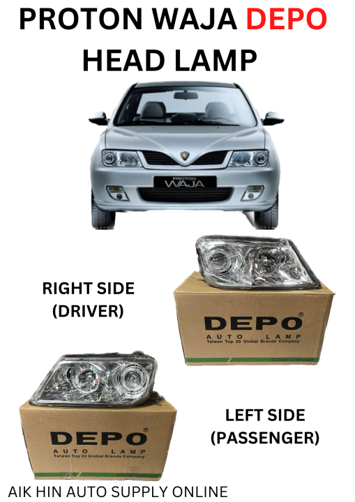 PROTON WAJA DEPO HEAD LAMP | Lazada