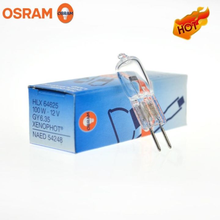 🔥Osram HLX64623 64625 Medical Bulb EVA 12V100W กล้องจุลทรรศน์หลอดฮาโลเ ...
