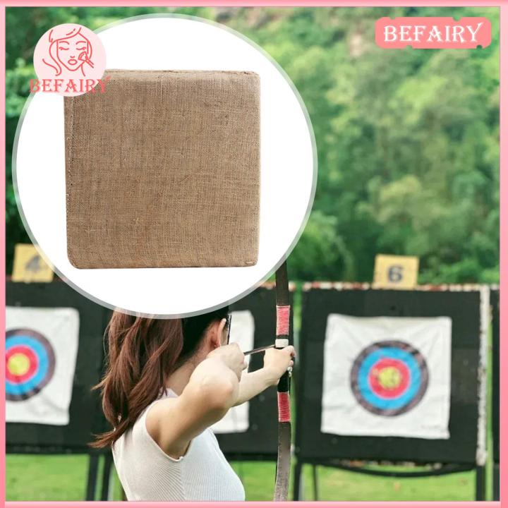 Befairy Straw Square Target Heavy Duty Solid Traditional Archery Target ...