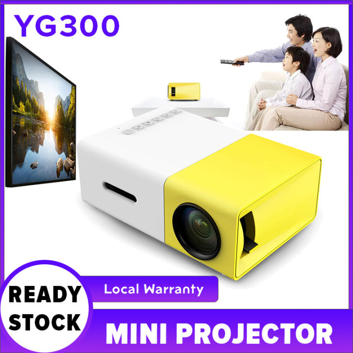 BOBOVR YG300 Mini LED Portable Projector Home Theater Media Player For ...