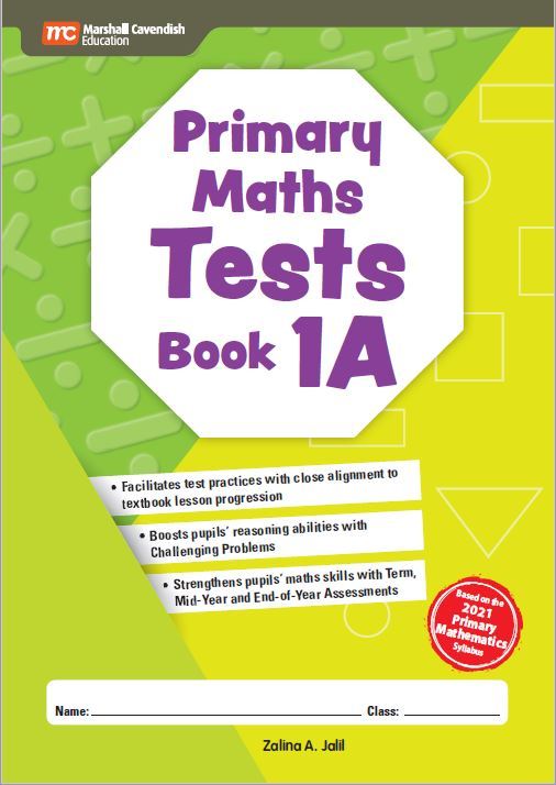 Primary 1a Maths Tests Book | Lazada Singapore