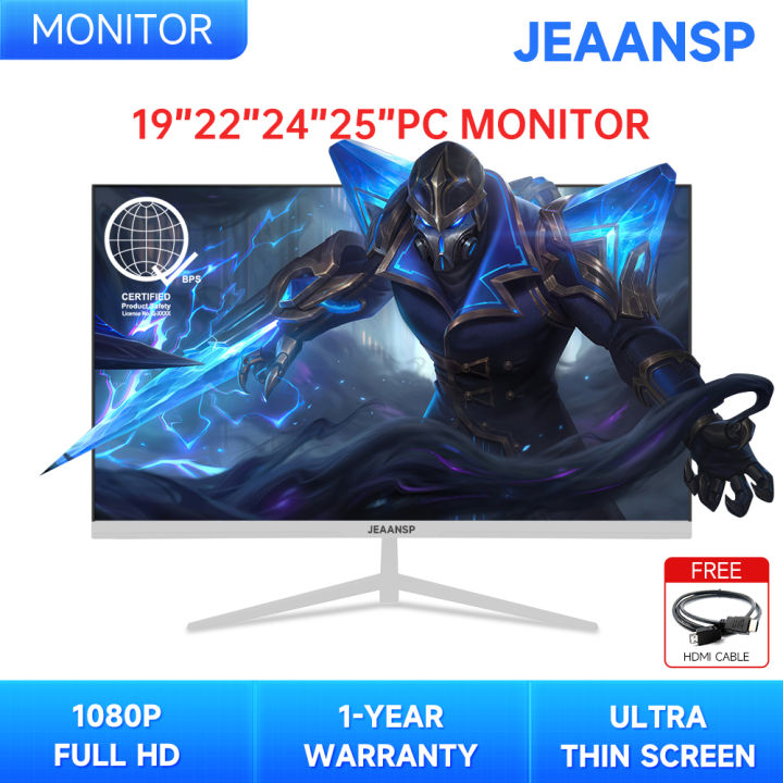 JEAANSP Monitor PC Full HD LED Gaming IPS Monitor 19inch/22inch/24inch ...