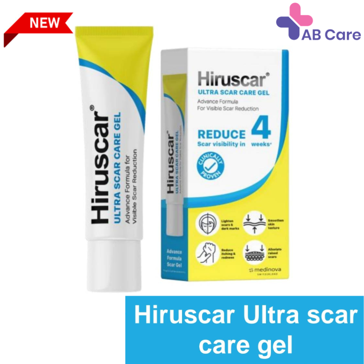Hiruscar Ultra Scar Care Gel ฮีรูสการ์ Advance Scar Solution บำรุงผิว ...