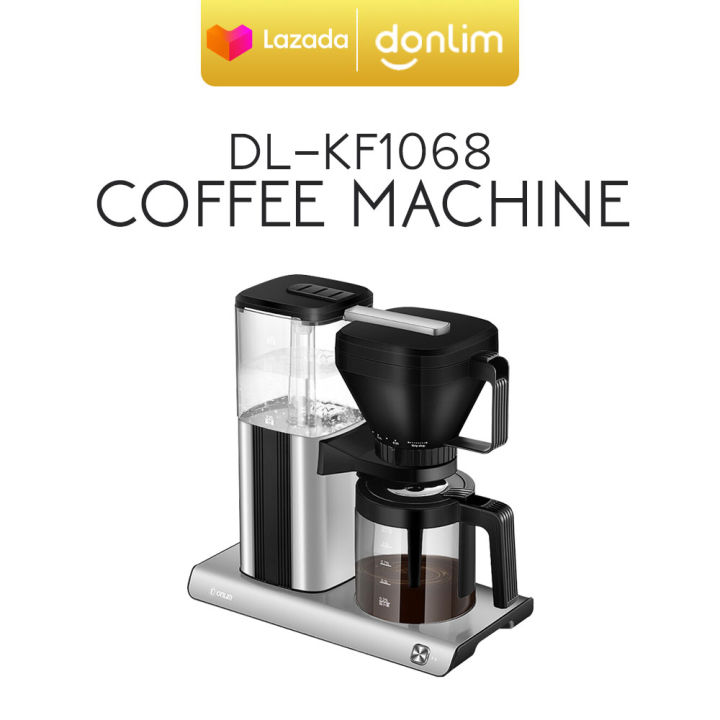Donlim Gold Cup Extraction Six-Nozzle Spray Automatic Home Coffee Maker ...