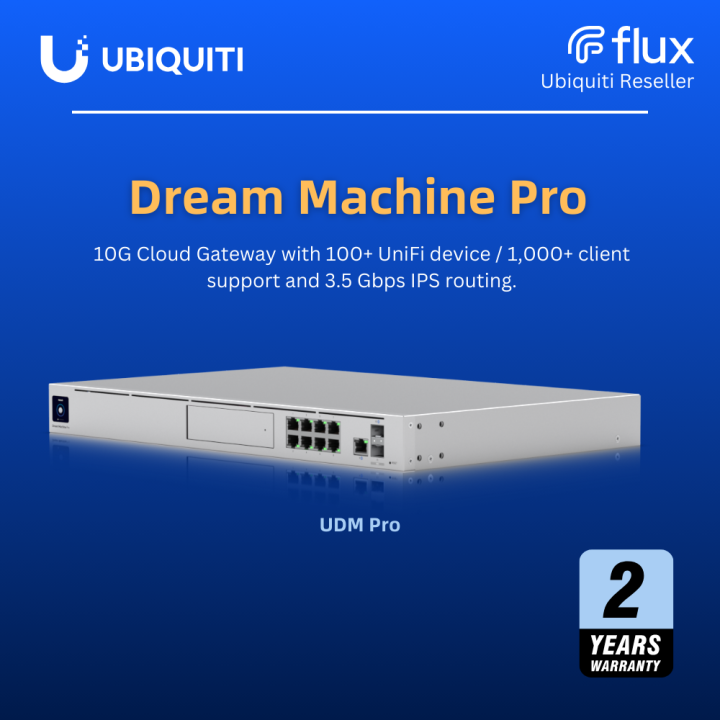 Ubiquiti Unifi Dream Machine Pro ( UDM-Pro ) - Cloud Gateway Integrated ...