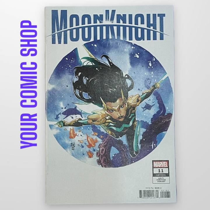 Moon Knight 11 E Published Jul 2022 by Marvels Comic BOOK Cartoons Art ...