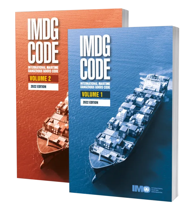 IMO IMDG CODE 2022 Edition Amendment 41-22 Volume 1 & Volume 2 IMO ...