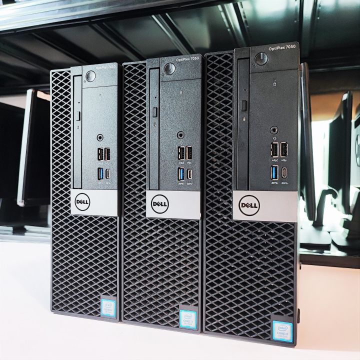 คอมพิวเตอร์ Dell Optiplex 7050 - CPU Core i7-7700 Max 4.2 GHz ใช้ SSD ...