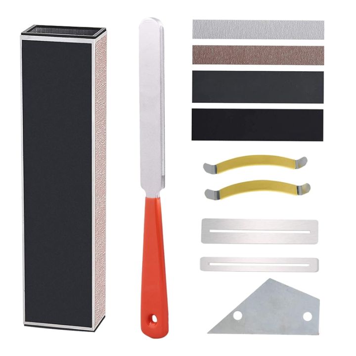 Guitar Fret Leveling Kit Guitar Fret Leveling Beam Bass Guitar Leveler ...