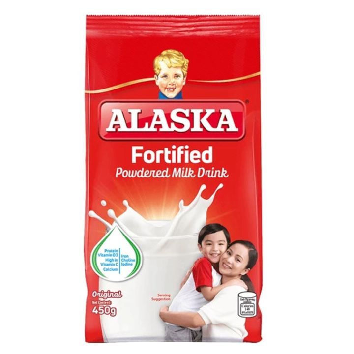 Alaska Fortified Powdered Milk Drink 450g | Lazada PH