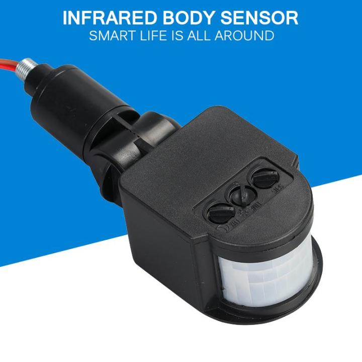 LED Motion Sensor 220V 110V 12V Infrared PIR Motion Sensor Detector ...