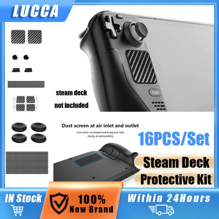 Practical 16Pcs/Set Steam Deck Protective Kit for Steam Deck Console ...